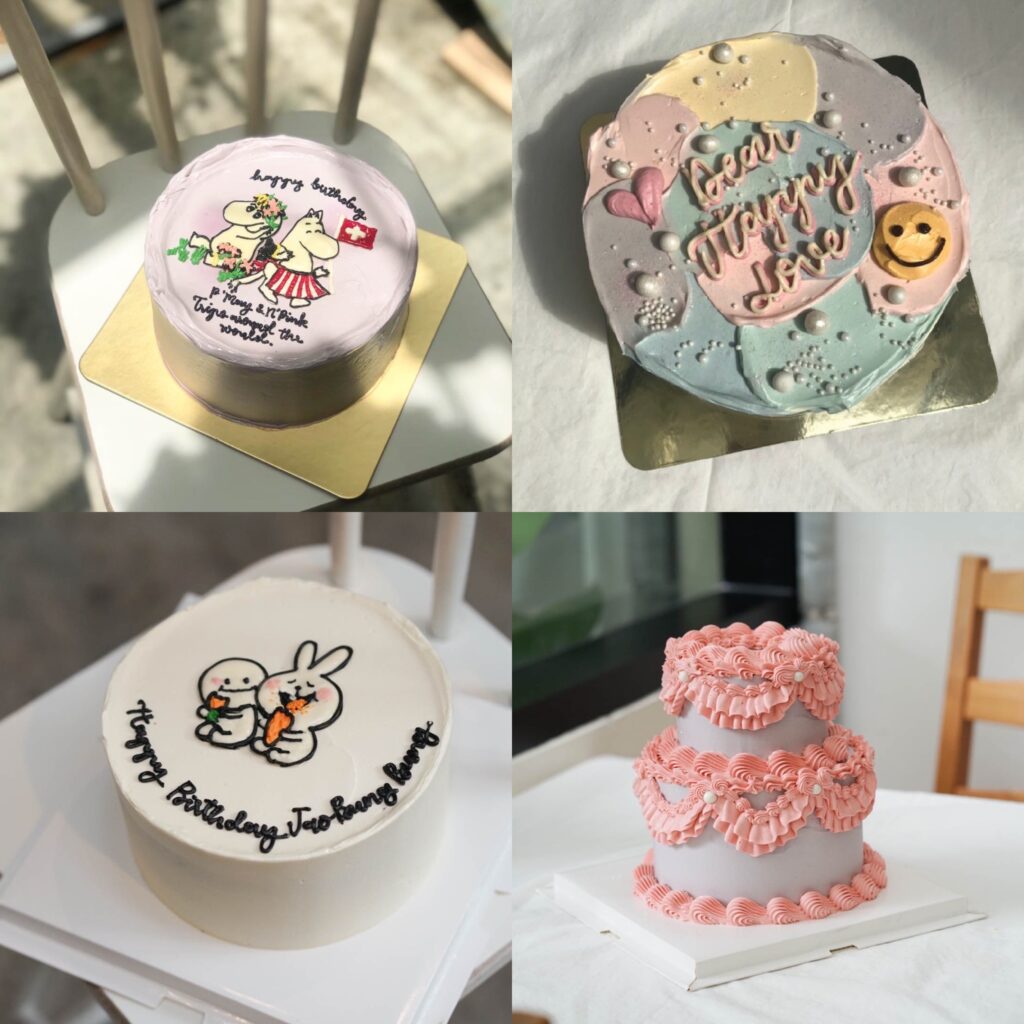 Best sellers cakeเค้กแบบที่ขายดี - Dandelion Bake Studio